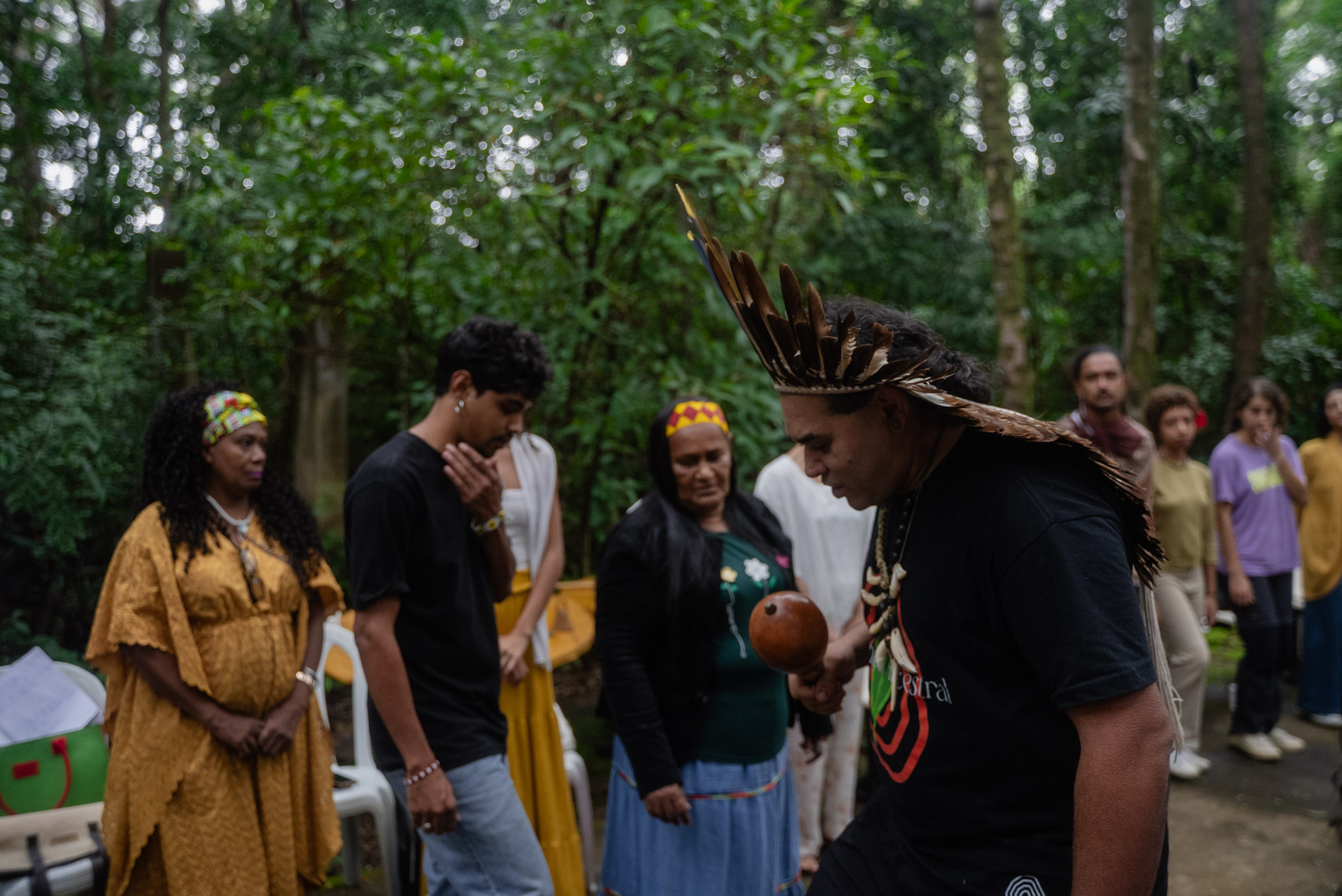 Indígenas Borum-Kren compõem teia de saberes em evento na UFMG